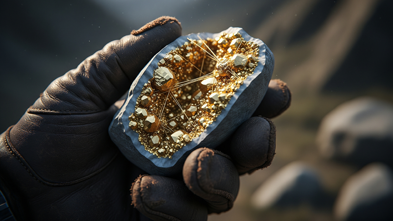 Ejemplos de Rocas que Indican la Presencia de Oro | Identificación ...